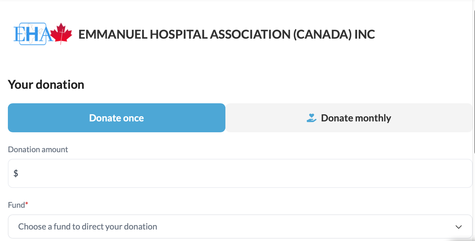 Give – Emmanuel Hospital Association Canada